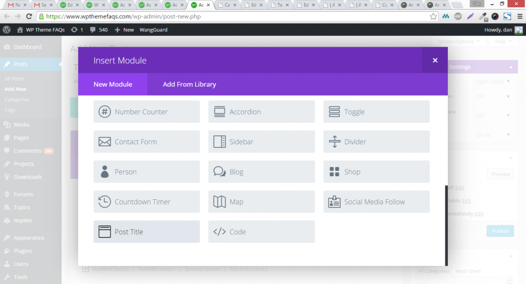 The Divi Builder Post Title Module - Divi Booster