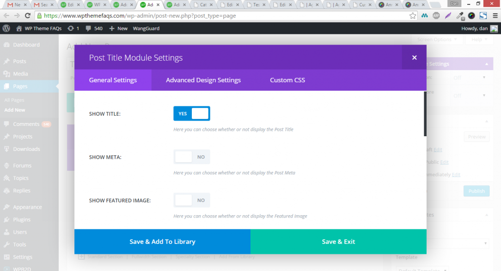 The Divi Builder Post Title Module - Divi Booster