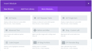 Divi Module Mate - Divi Booster