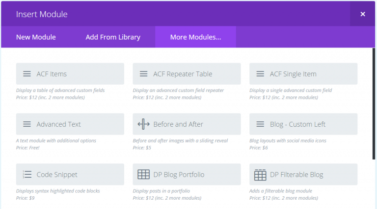 Divi Module Mate - Divi Booster