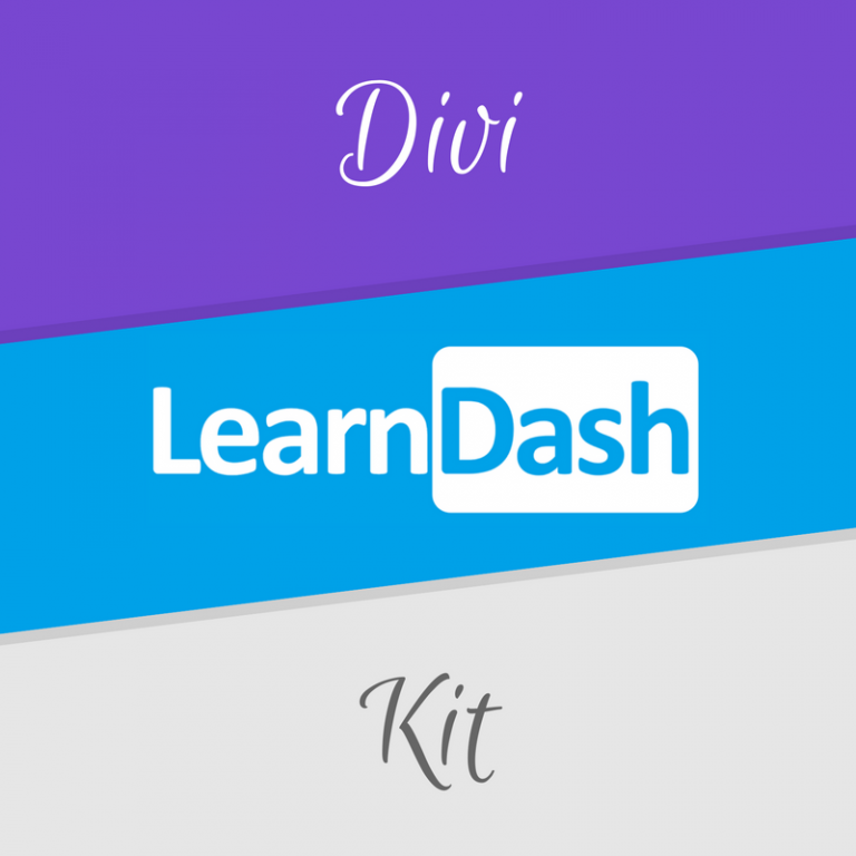 Divi Learndash Kit - Divi Booster