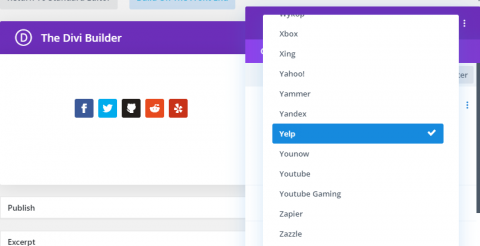 Adding More Icons to the Social Media Follow Module - Divi Booster