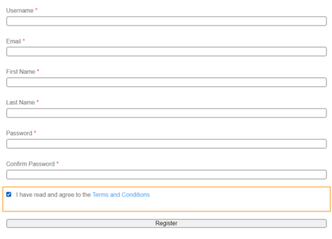 Add Terms and Conditions Checkbox to LearnDash Registration Form - Divi ...