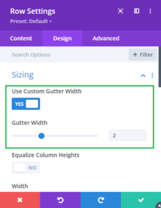 Change the Spacing Between Columns in Divi Rows - Divi Booster
